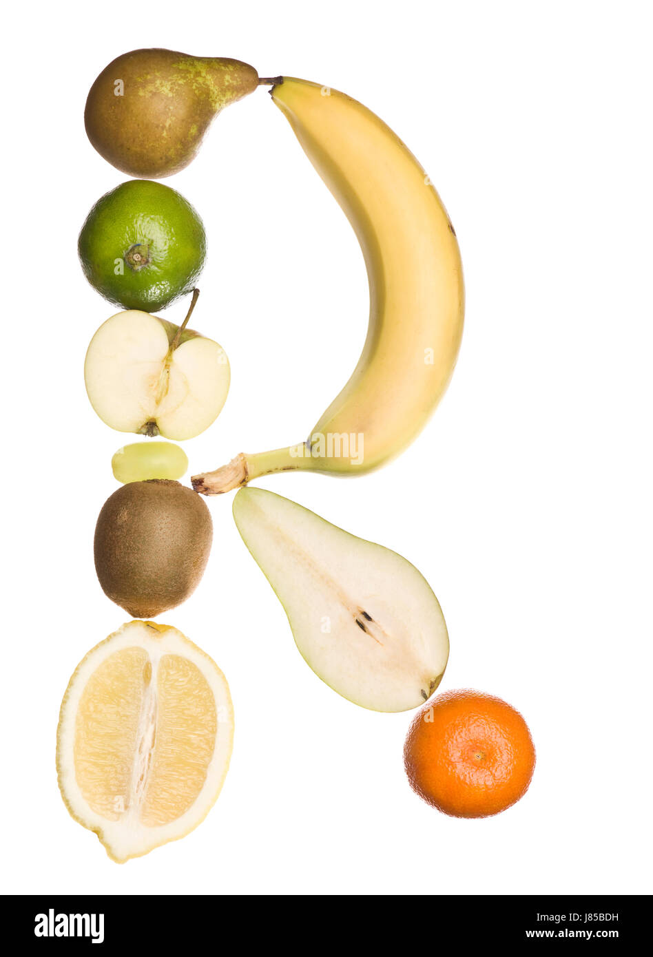 orange health isolated lifestyle communication fruit pear bulb banana ...