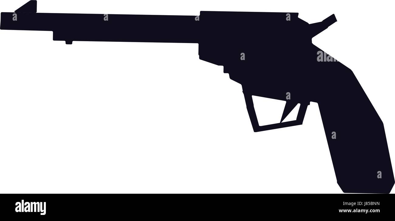 Gun Ammo Tattoos Revolver Gun And Rose Flowers Drawn In Tattoo Style.