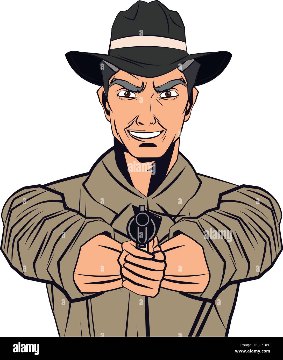 cowboy man cartoon character, modern western cattle hurdlers in ...