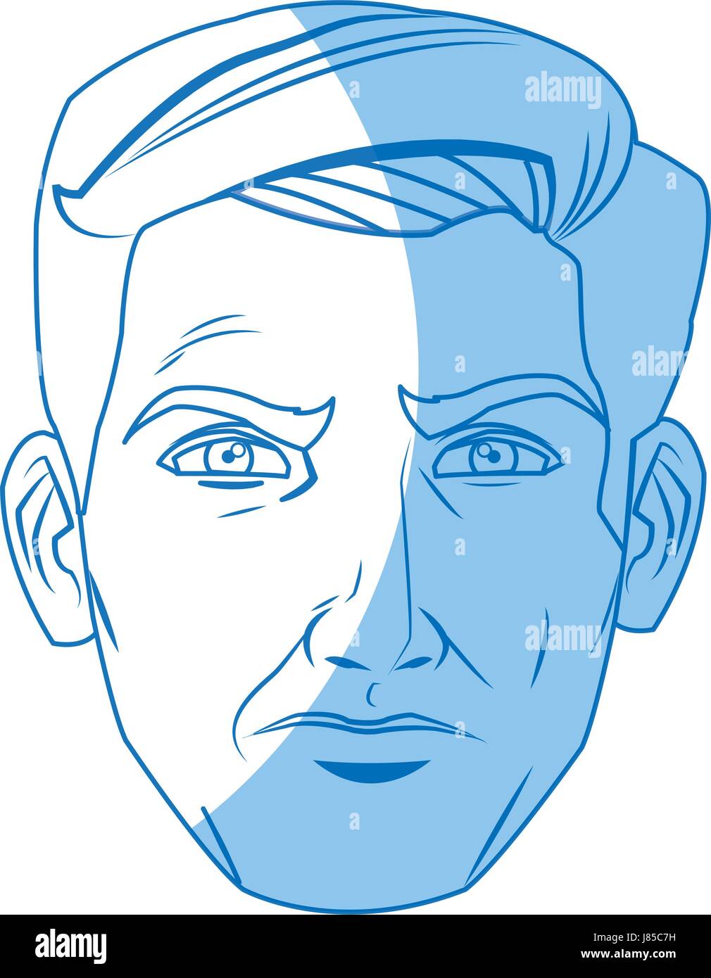 character man face comic pop art Stock Vector Image & Art - Alamy