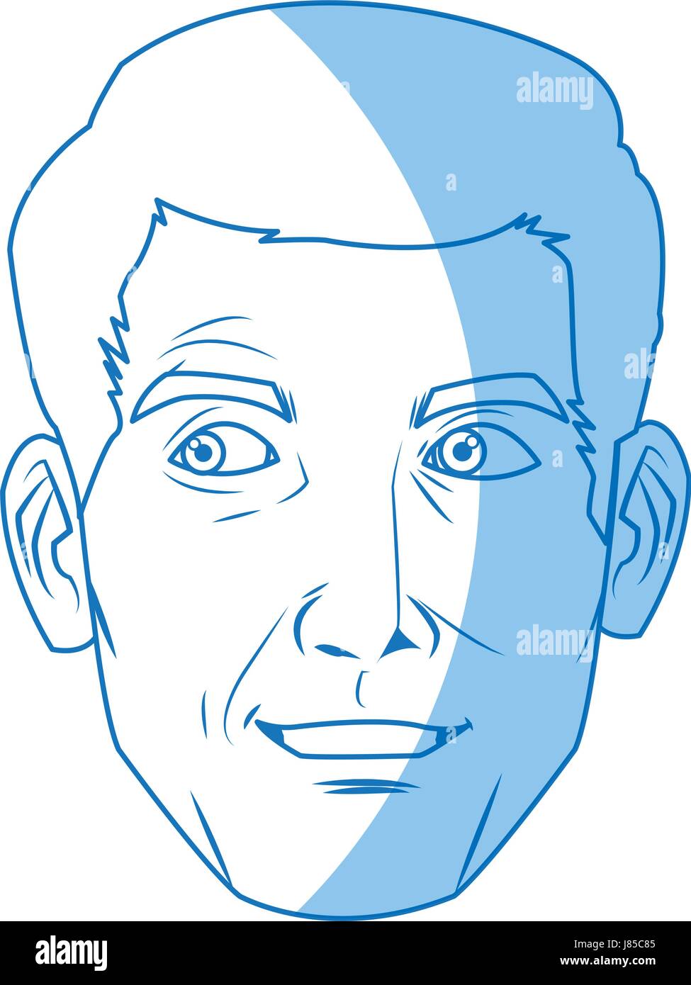 character man face comic pop art Stock Vector Image & Art - Alamy