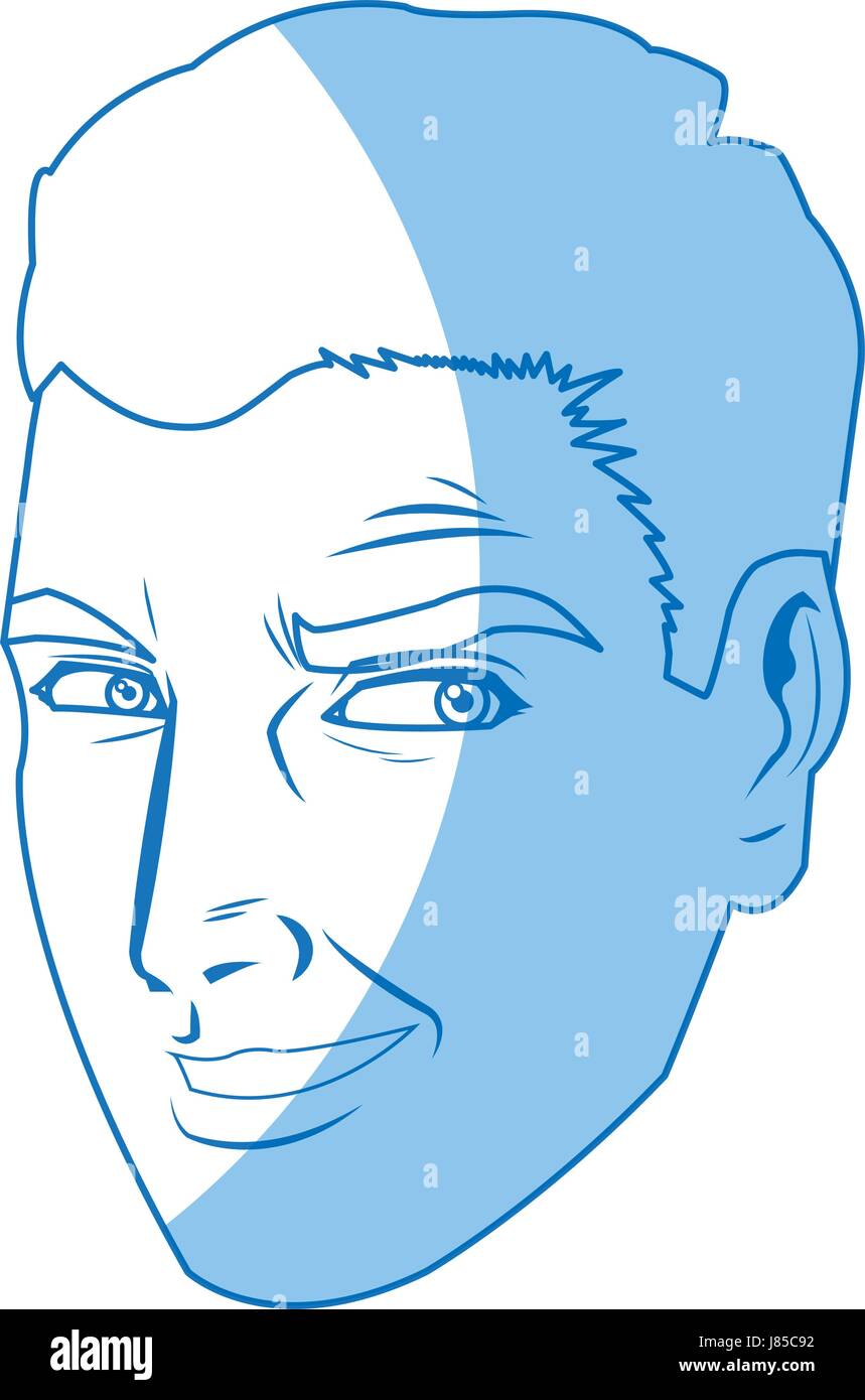 character man face comic pop art Stock Vector Image & Art - Alamy