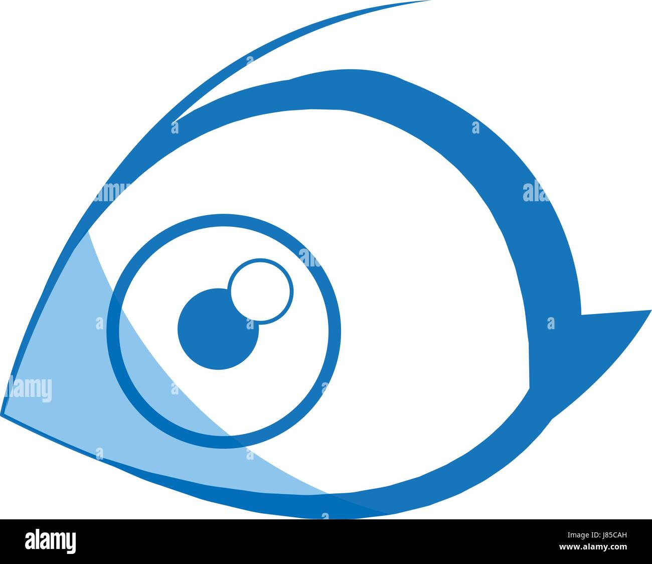 Woman eye blink Stock Vector Images - Alamy