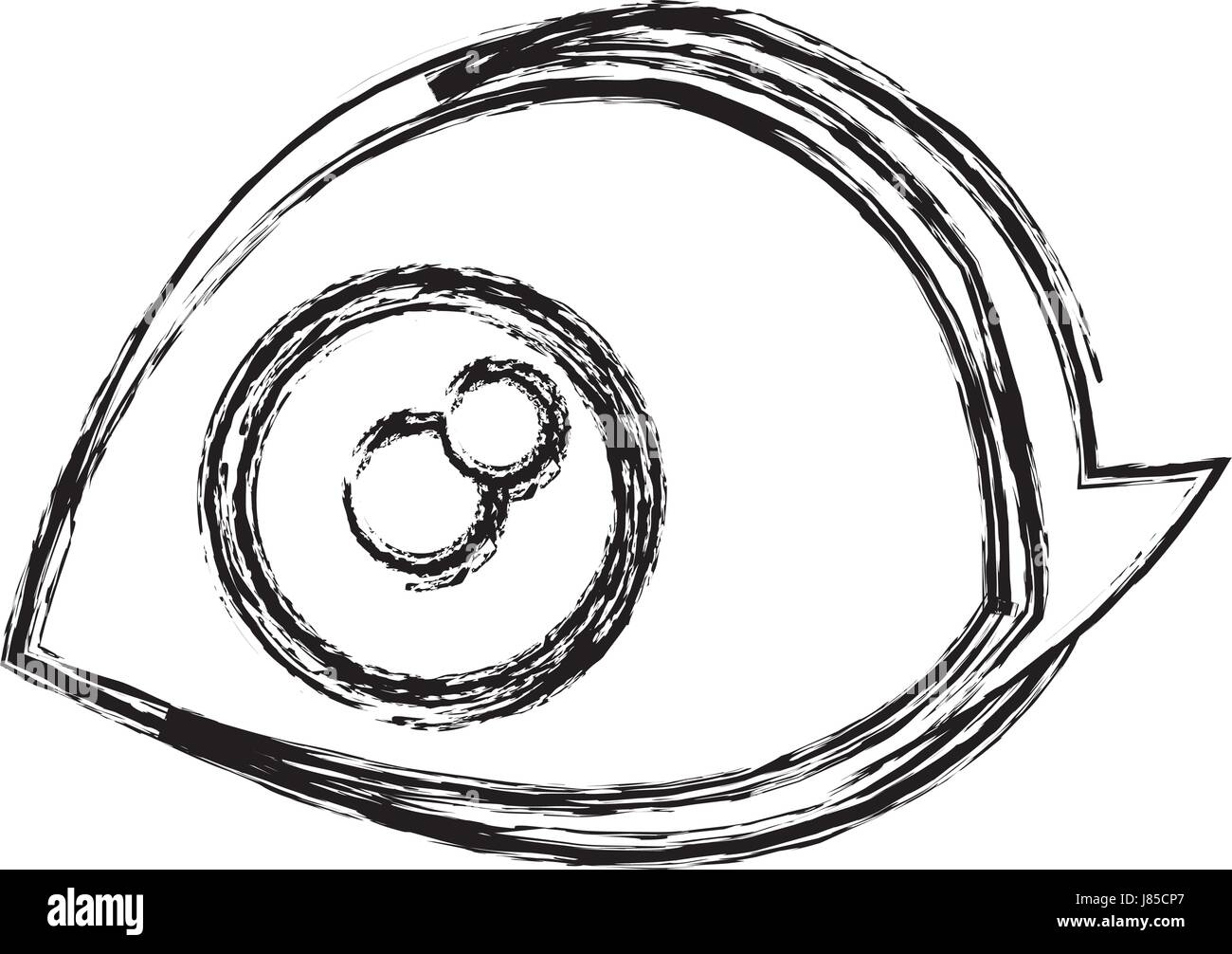 cartoon eye human look watch icon Stock Vector Image & Art - Alamy