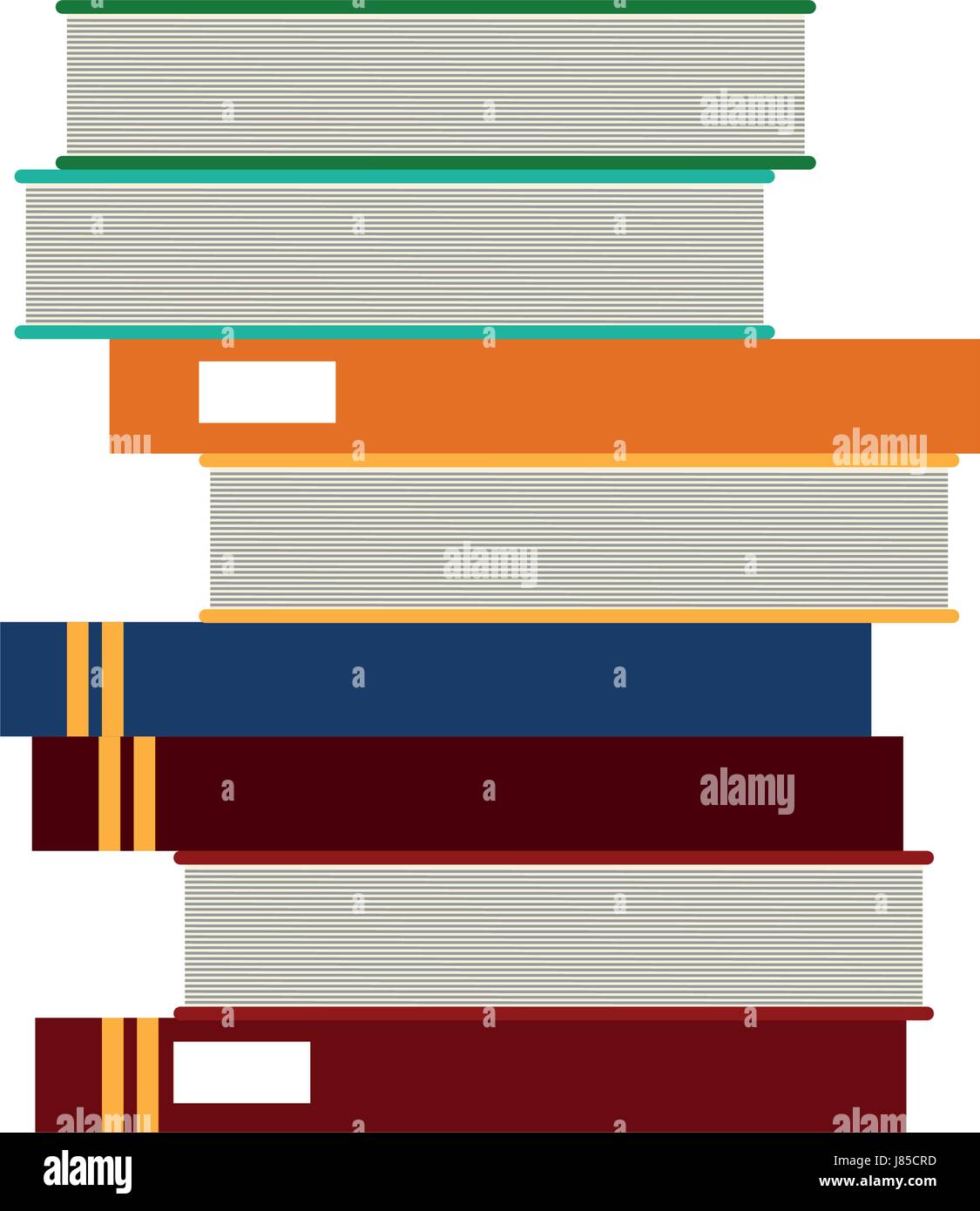 school stack book learn reading literature Stock Vector Image & Art - Alamy