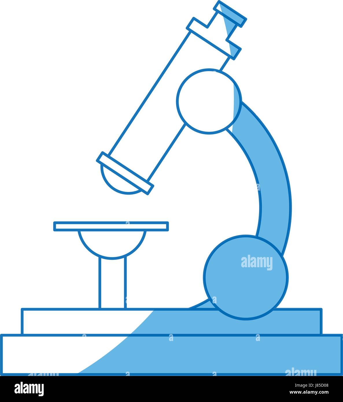 school microscope science biology icon Stock Vector Image & Art - Alamy