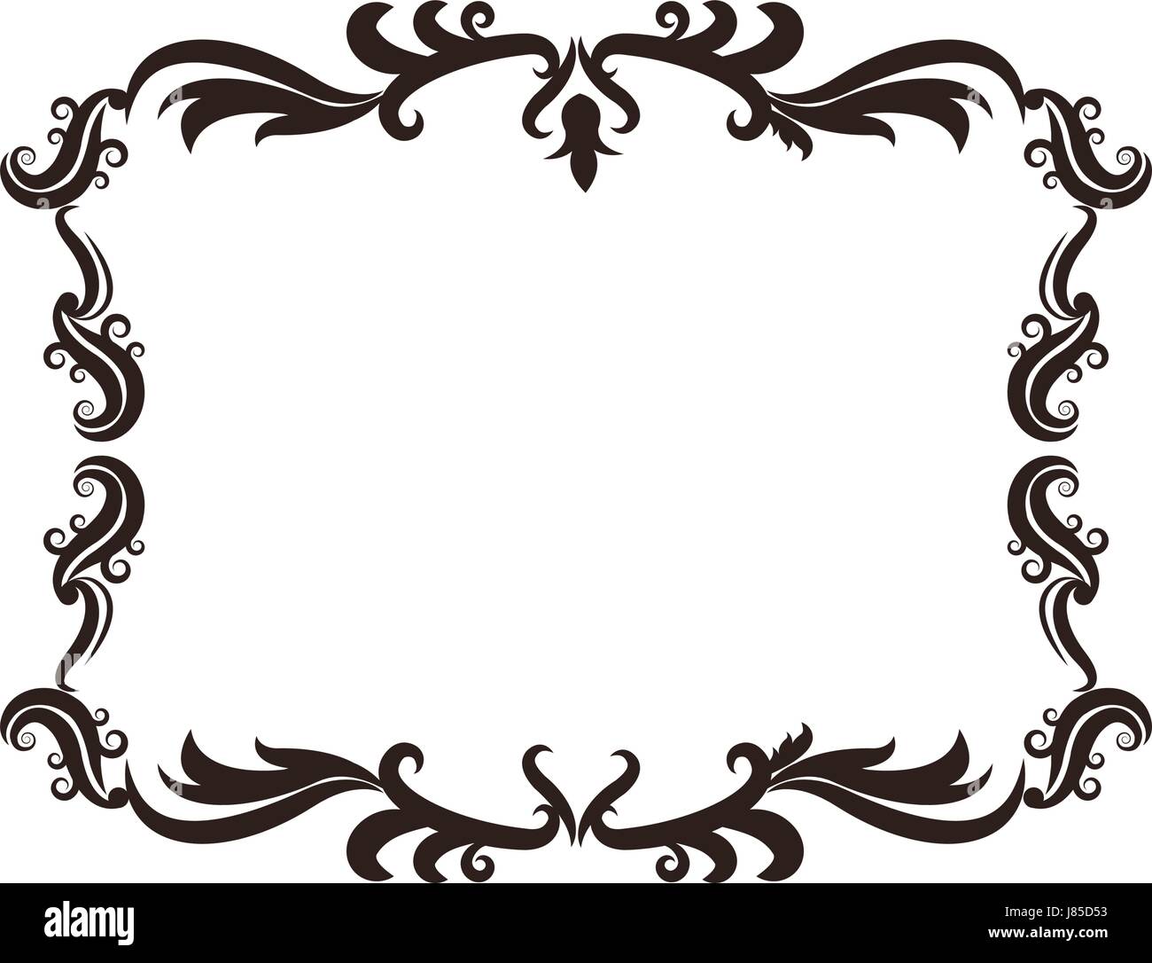 Baroque Border Pattern
