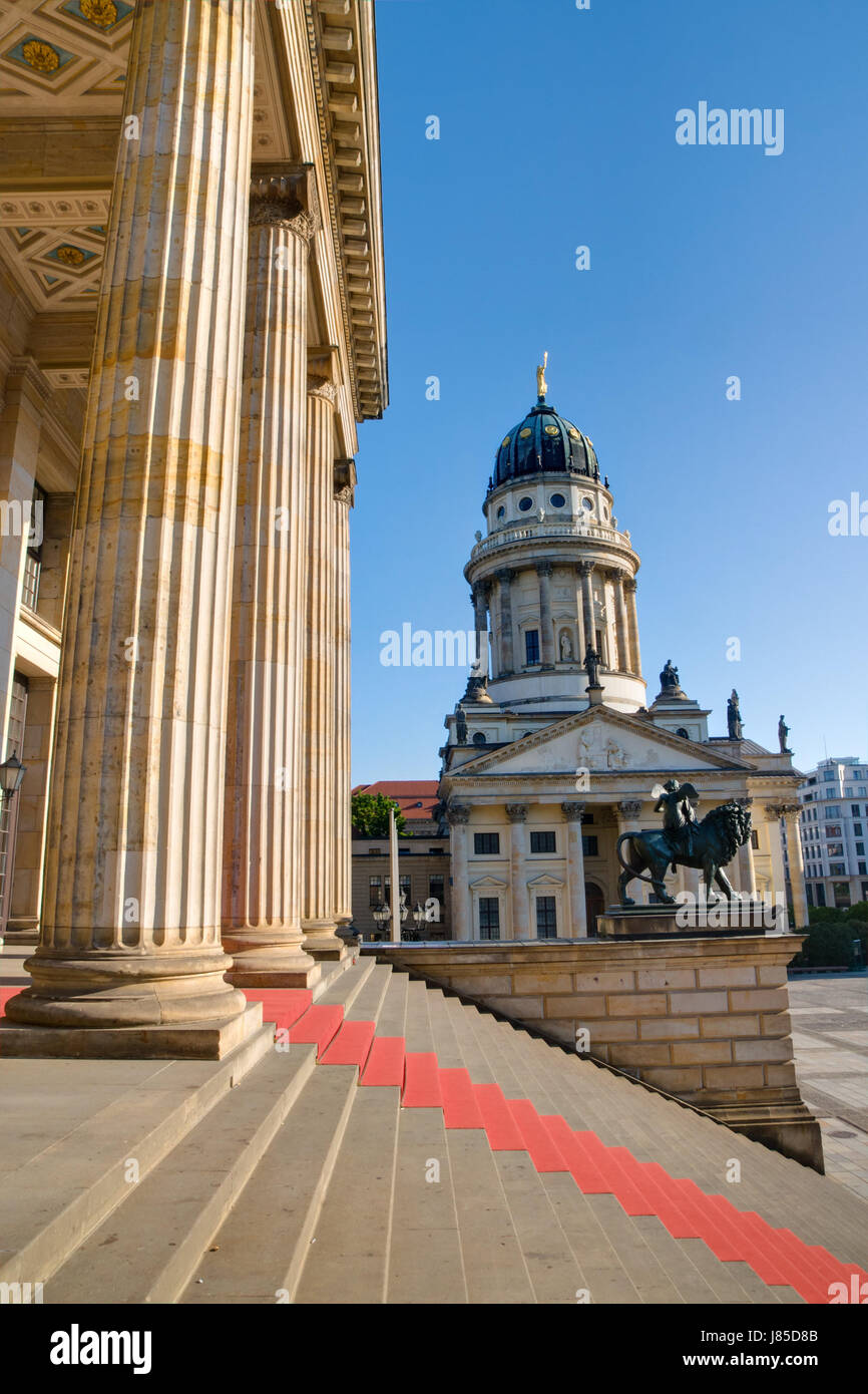 cathedral columns berlin stanchion tower historical religion church ...
