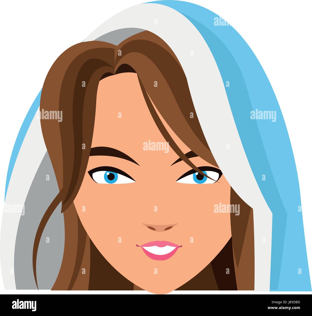 Holy mary cartoon design hi-res stock photography and images - Alamy