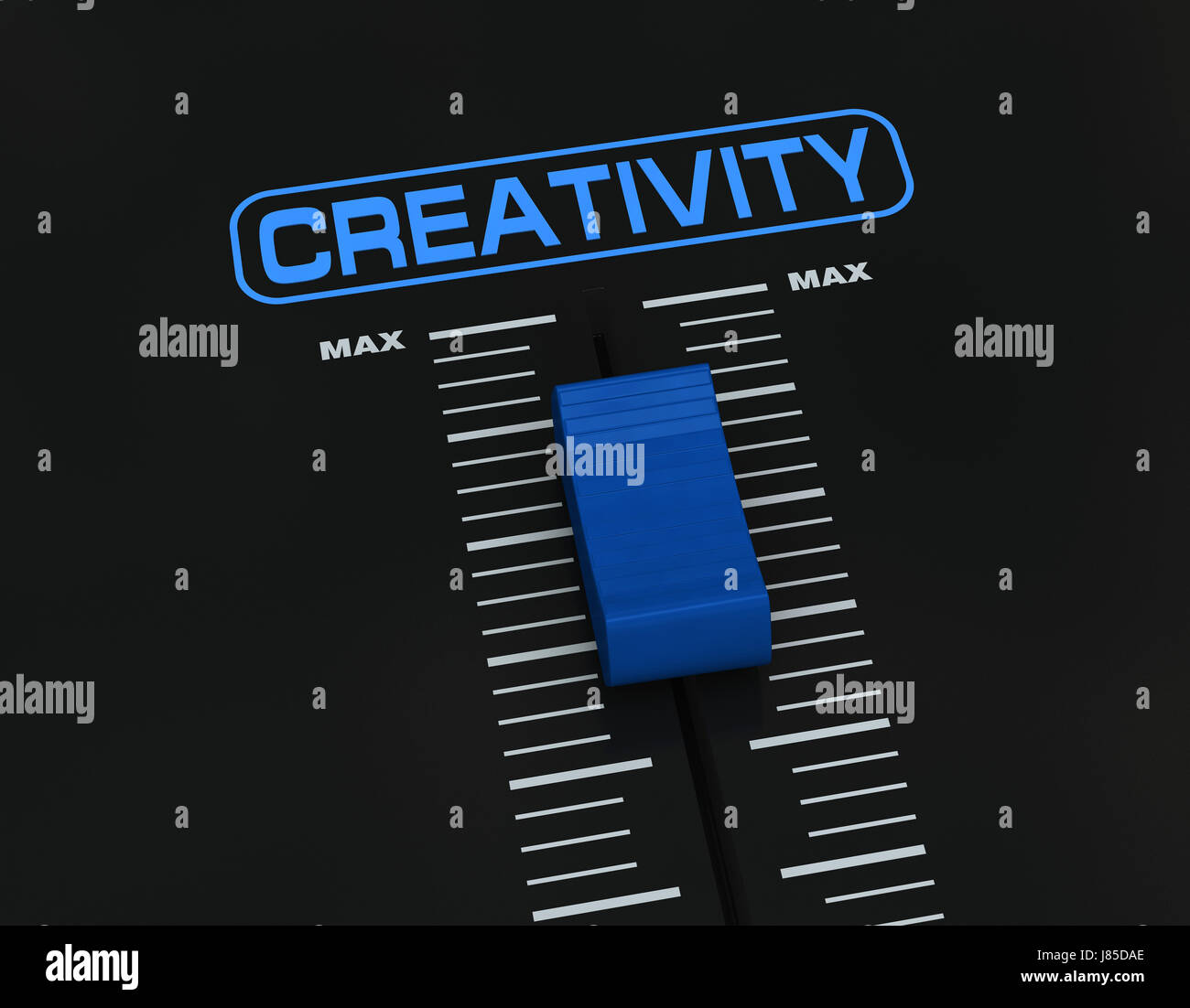 blue board desk entertainment music sound model design project concept ...