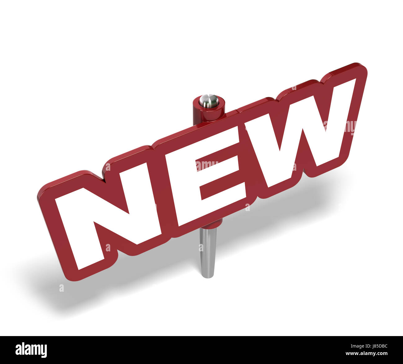 new word illustration element banner push decorative text label sign ...