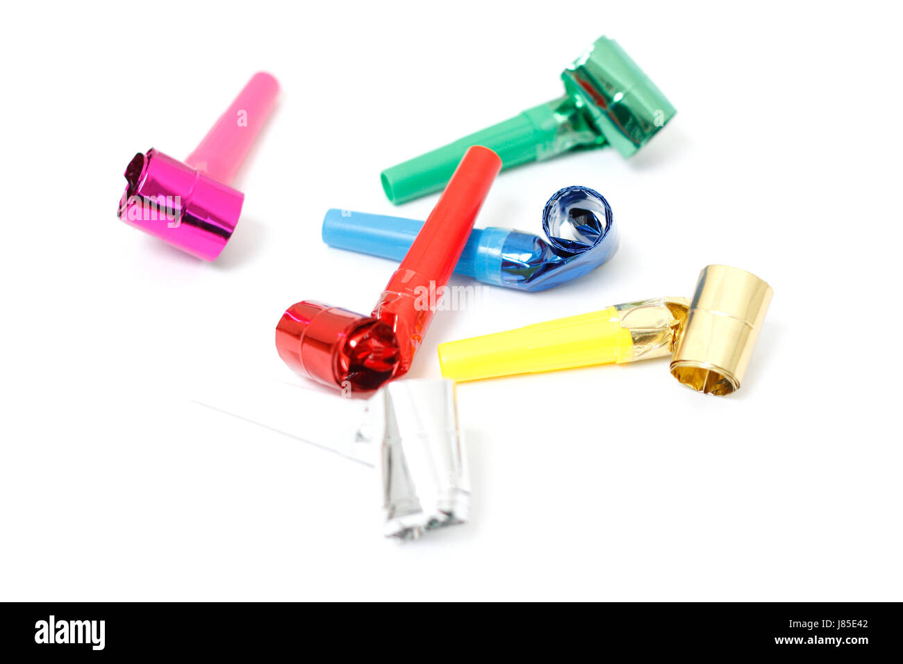 Party horn blowout Cut Out Stock Images & Pictures - Alamy