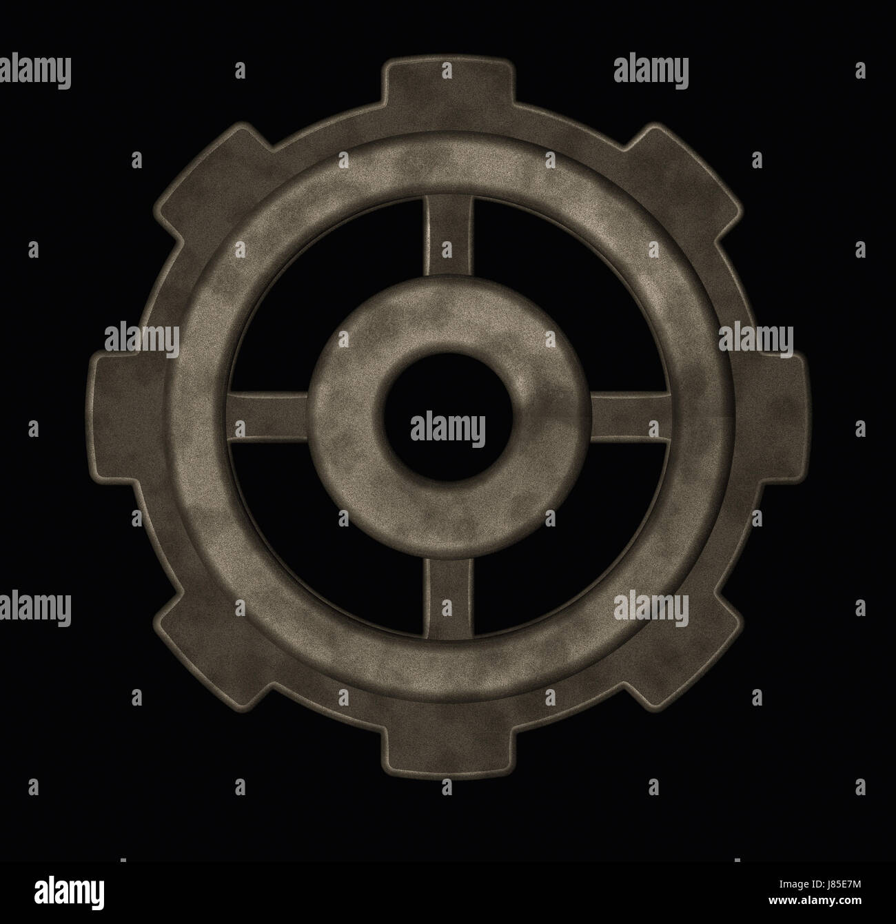 iron steel metal wheel cogwheel element mechanics piece section segment ...
