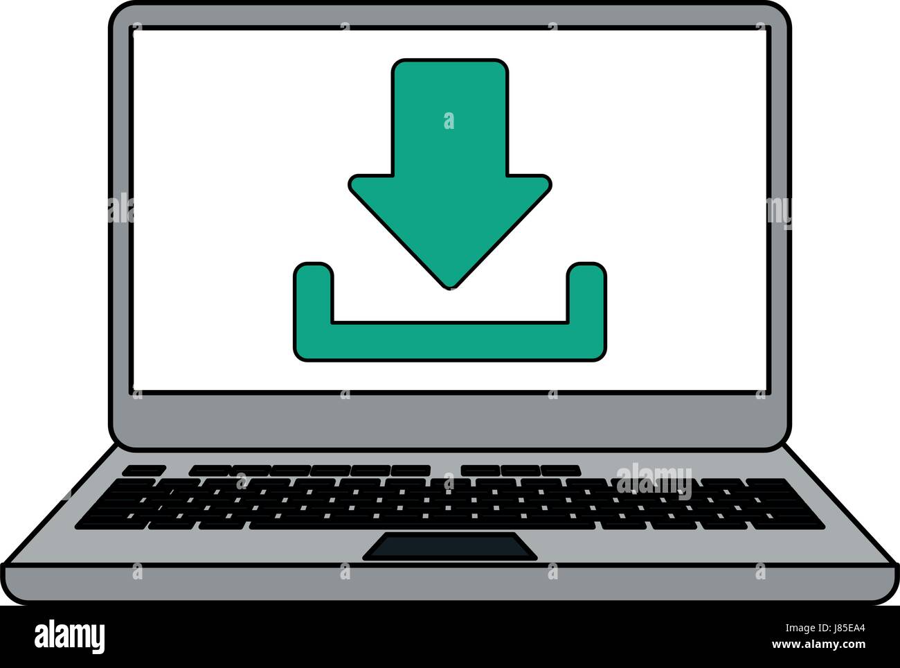 arrow computer monitor Stock Vector Image & Art - Alamy