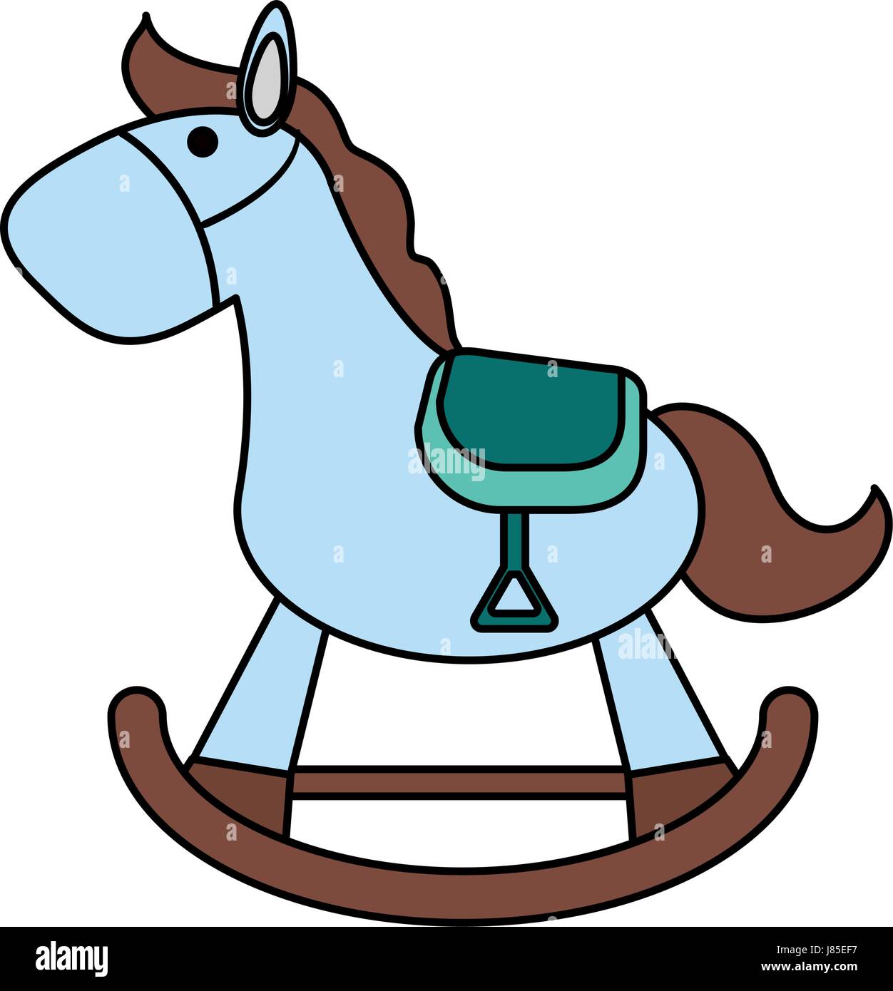 pony toy illustration Stock Vector Image & Art - Alamy