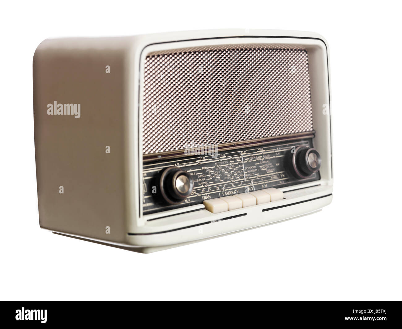 music antique brown brownish brunette communication dial radio worn ...