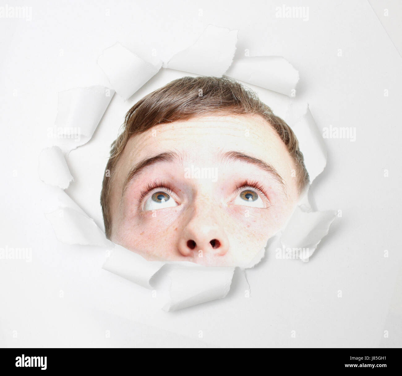 private isolated model design project concept plan draft face rough eye ...