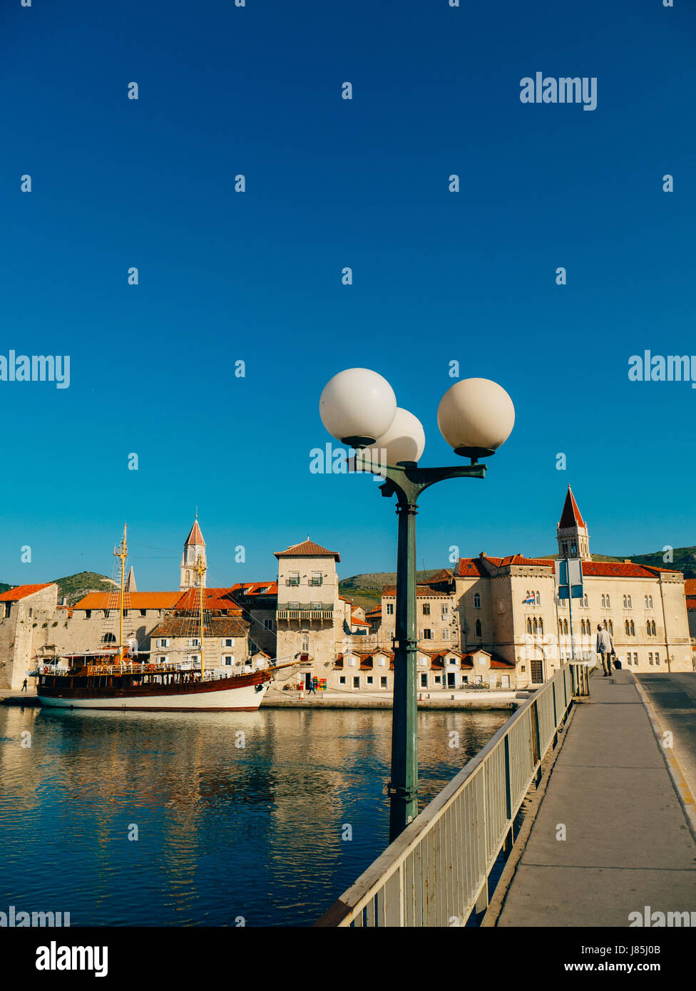 Trogir old town. Near Split in Croatia Stock Photo - Alamy
