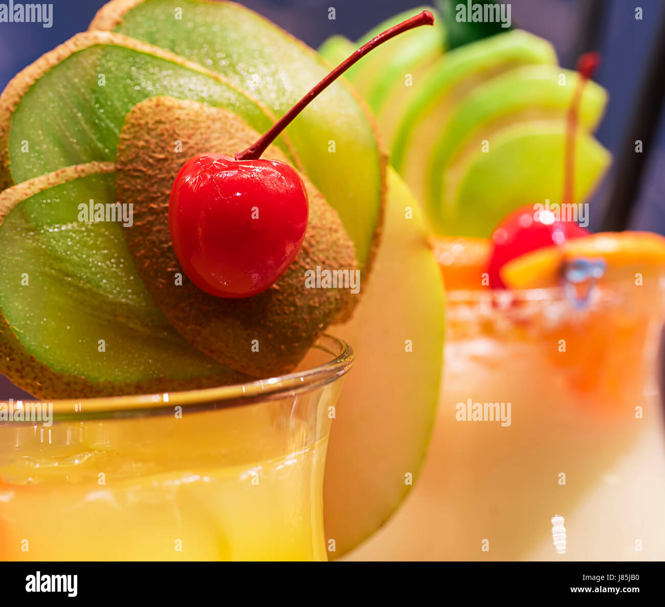 Cocktails with fresh fruit , part of the cocktails Stock Photo - Alamy