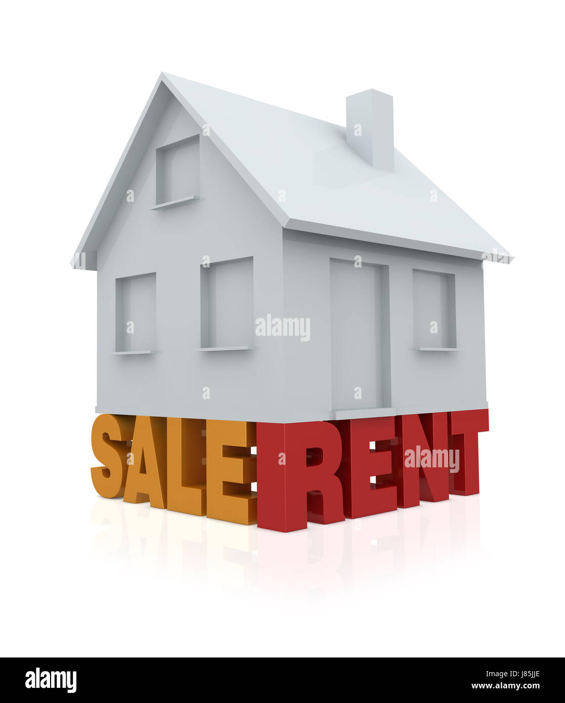 house building sell isolated model design project concept plan draft ...