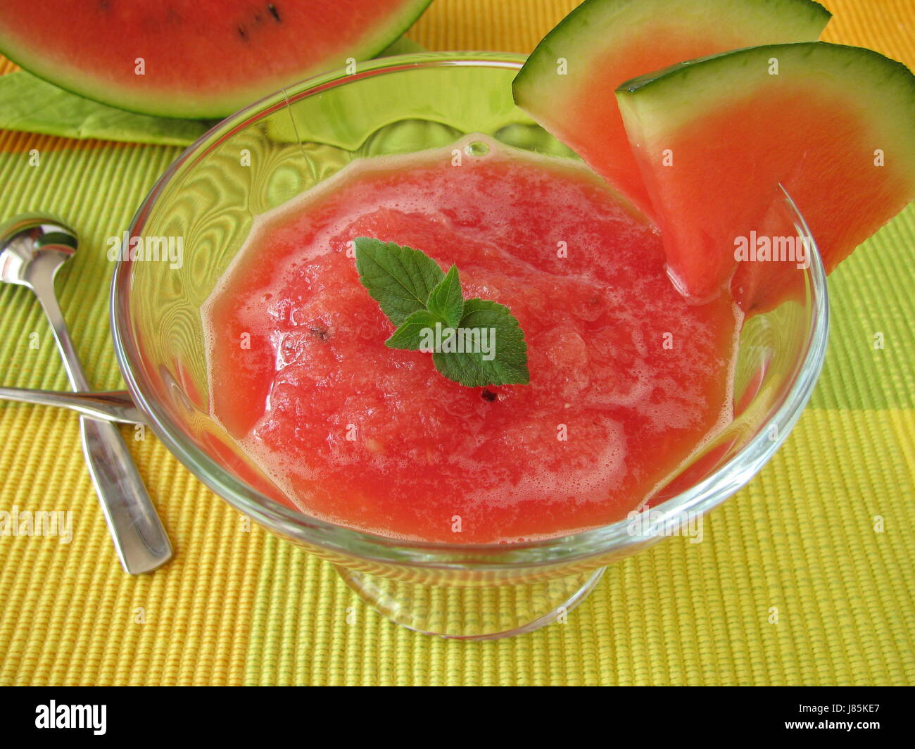 Melon sorbets hi-res stock photography and images - Alamy