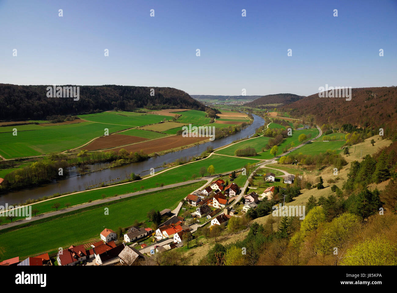 channel spring scenery countryside nature river water channel spring ...
