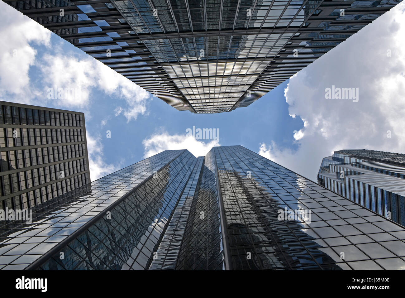worms eye office building office block block of offices building ...