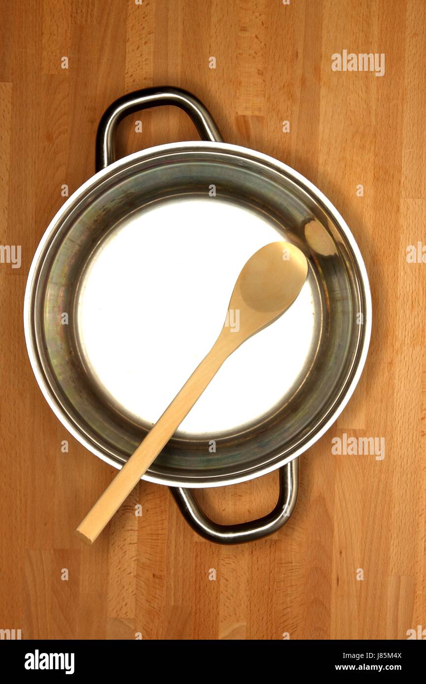 isolated wood silver steel metal kitchen cuisine boil cooks boiling ...