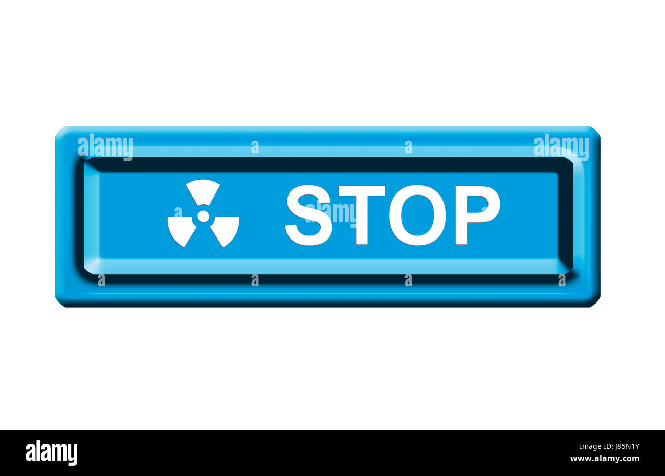 no radiation warning atomic power stop nuclear phase symbolic graphic ...