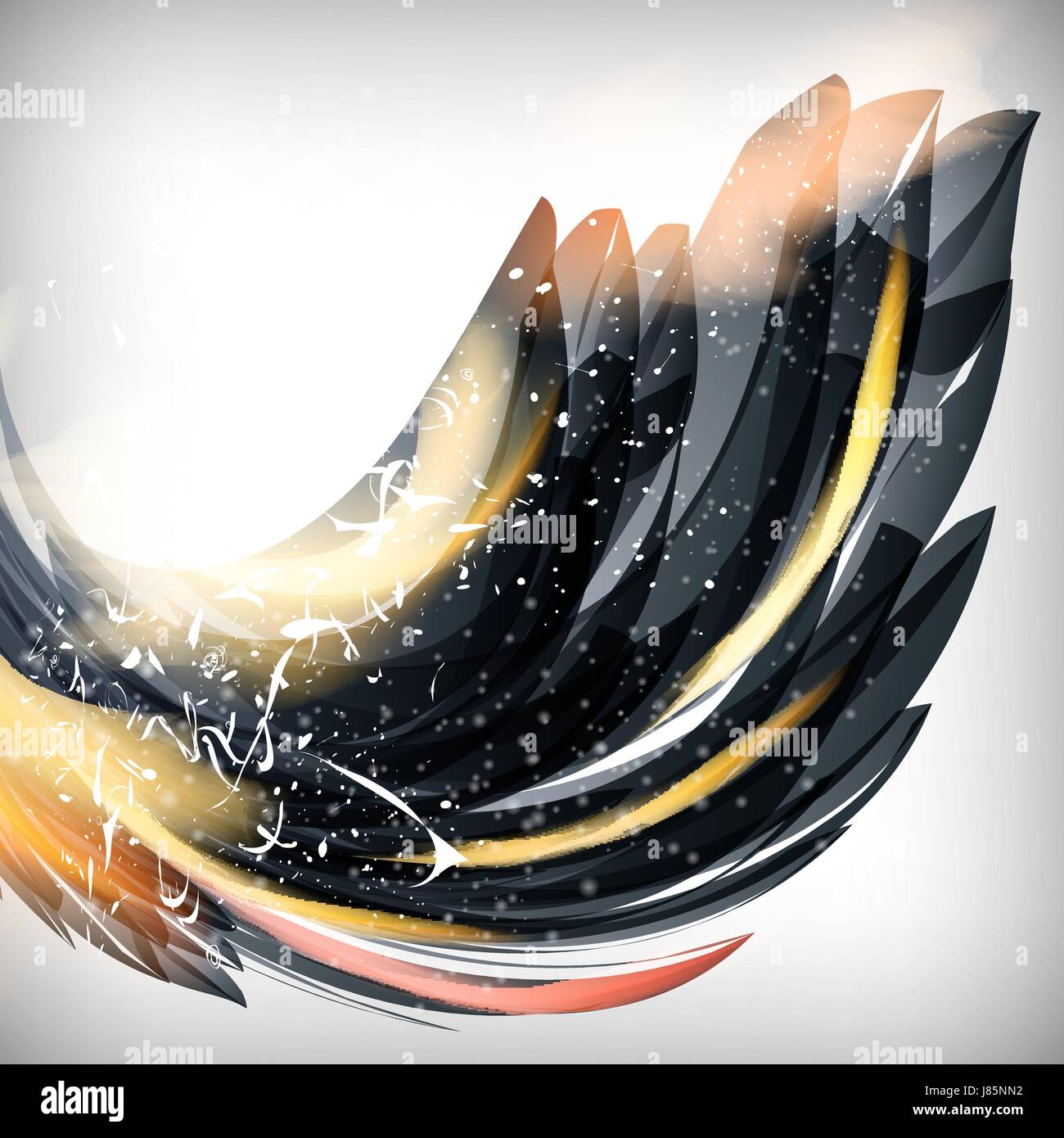 Creative template background. Abstract elements concept, vector ...