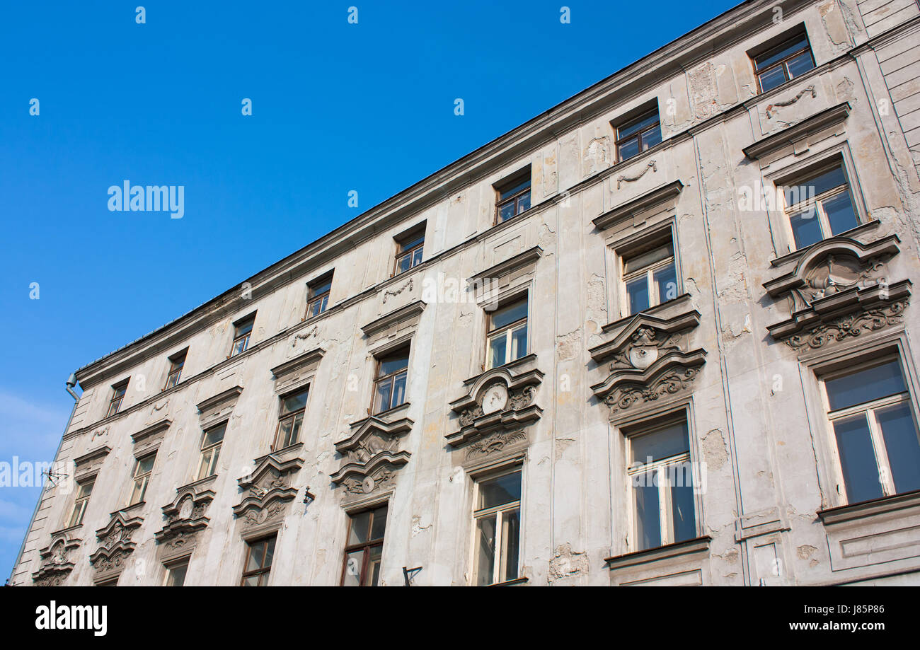 blue travel city town green europe traditional facade typical ...
