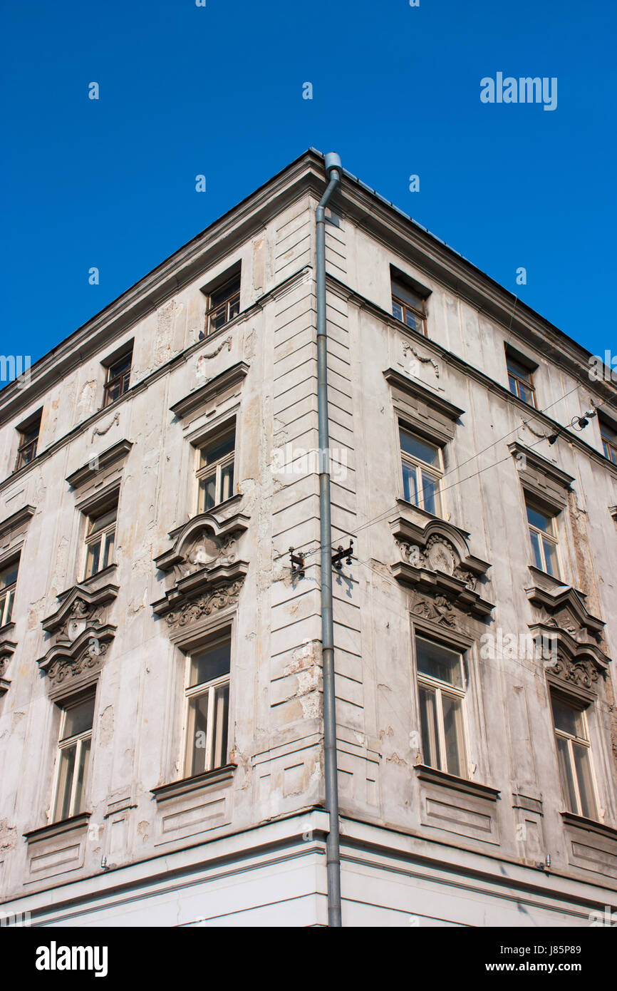 blue travel city town green europe traditional facade typical ...