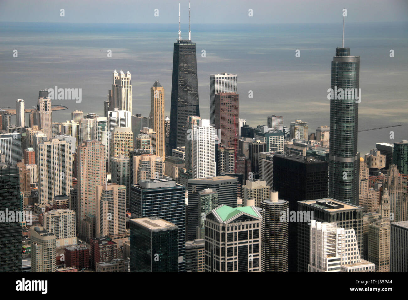 chicago from above Stock Photo - Alamy