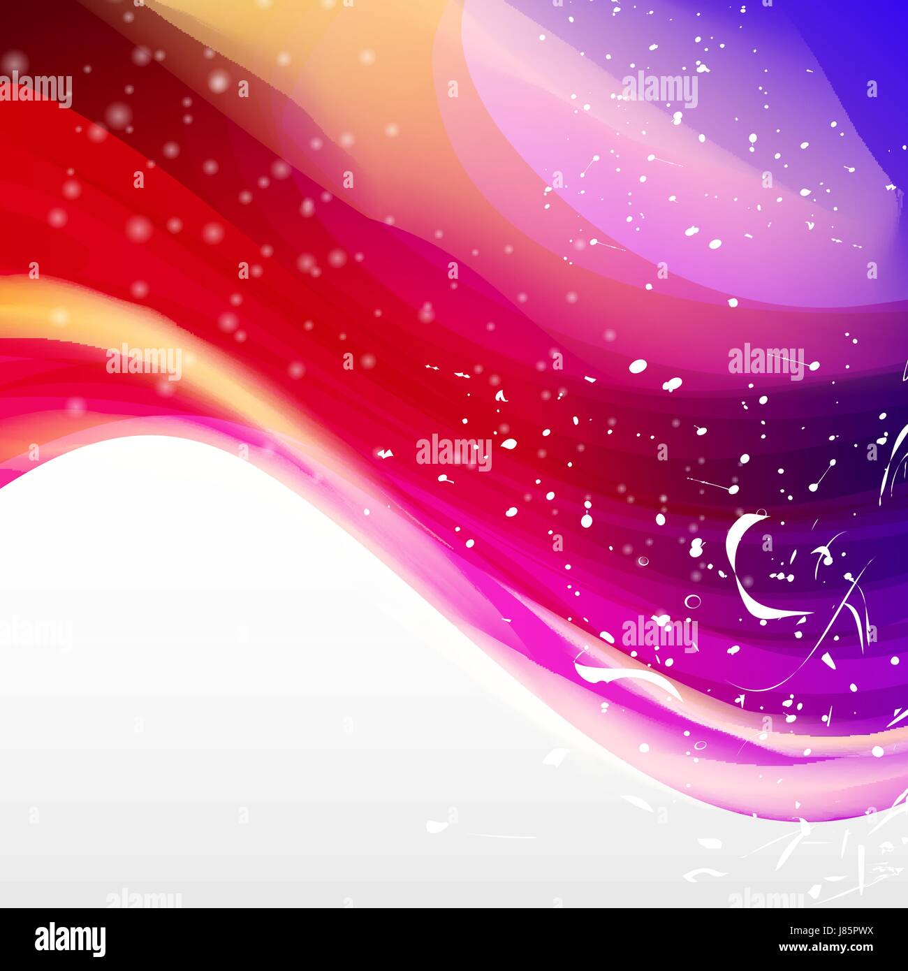 Vector minimal curve liquid spark wave set background with shadow and ...