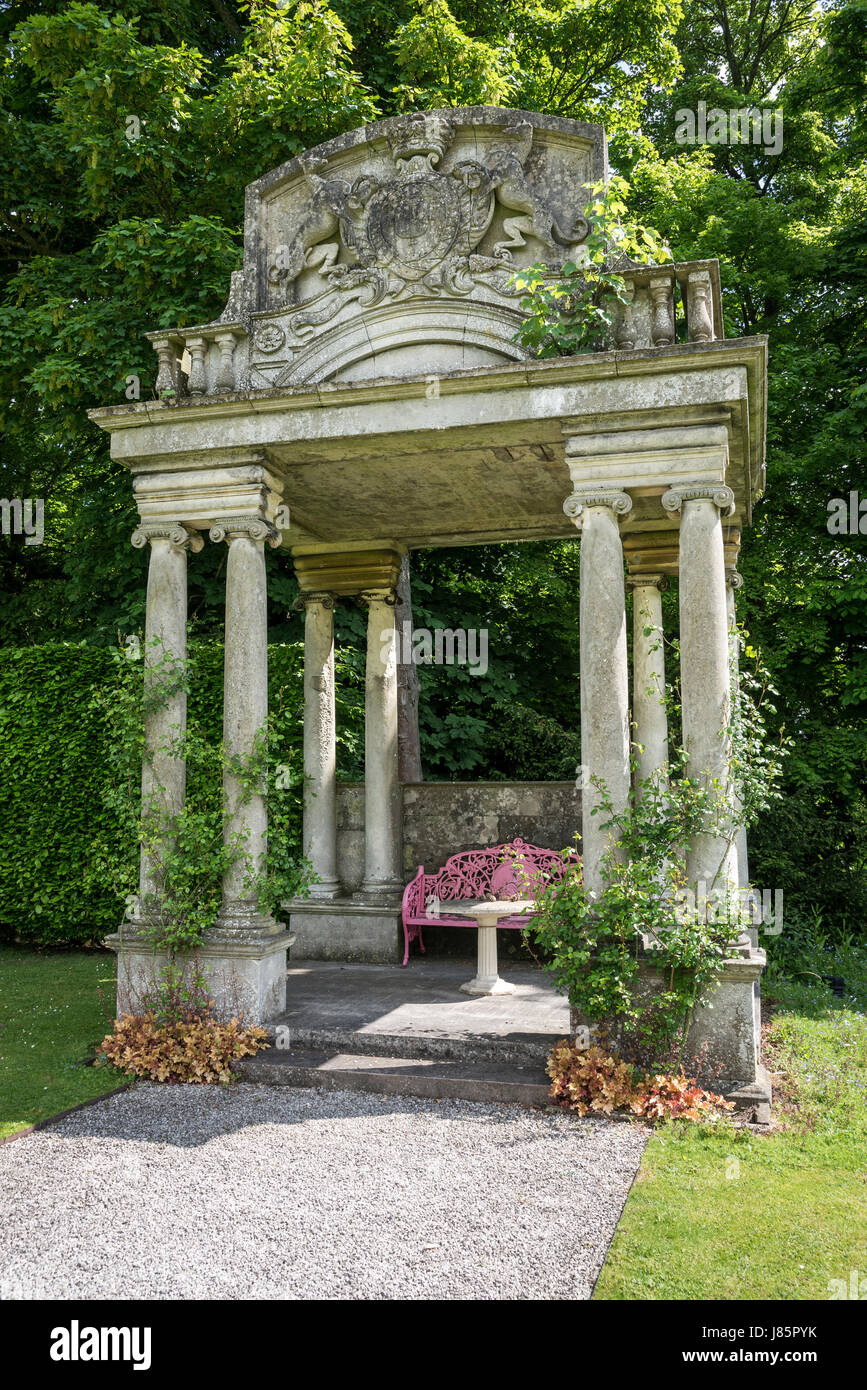 Thornbridge hall gardens near Great Longstone, Derbyshire, England ...