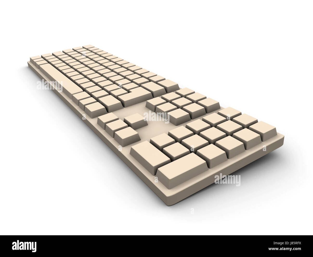 Wrote with keyboard keys Cut Out Stock Images & Pictures - Alamy