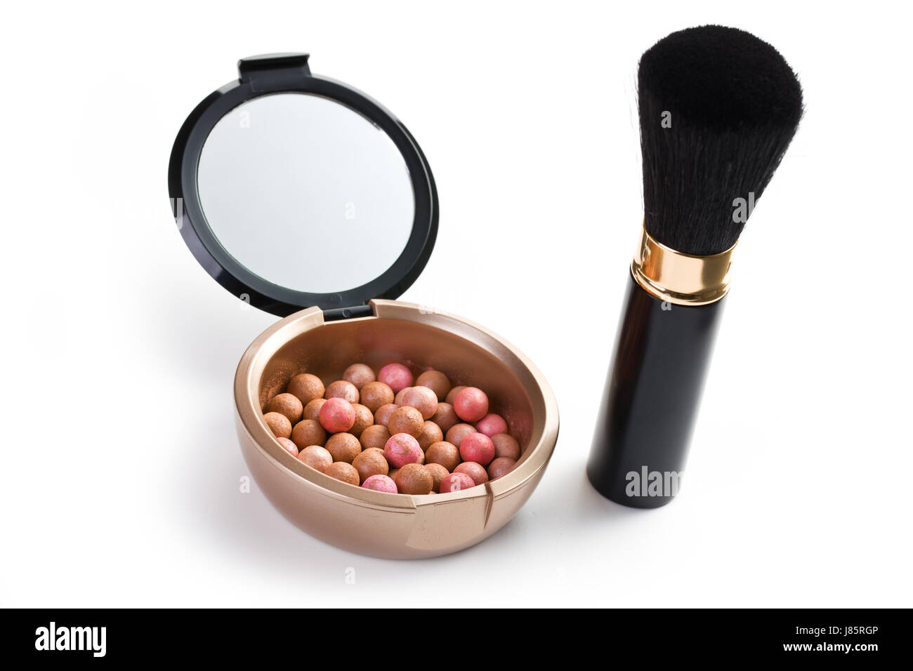 isolated fashion colour face skin powder makeup color woman beautiful ...