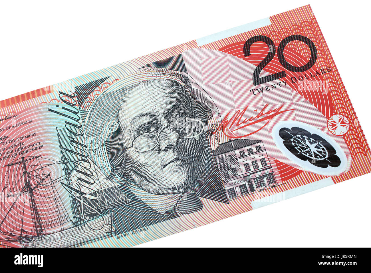 Australia 20 dollar note hi-res stock photography and images - Alamy
