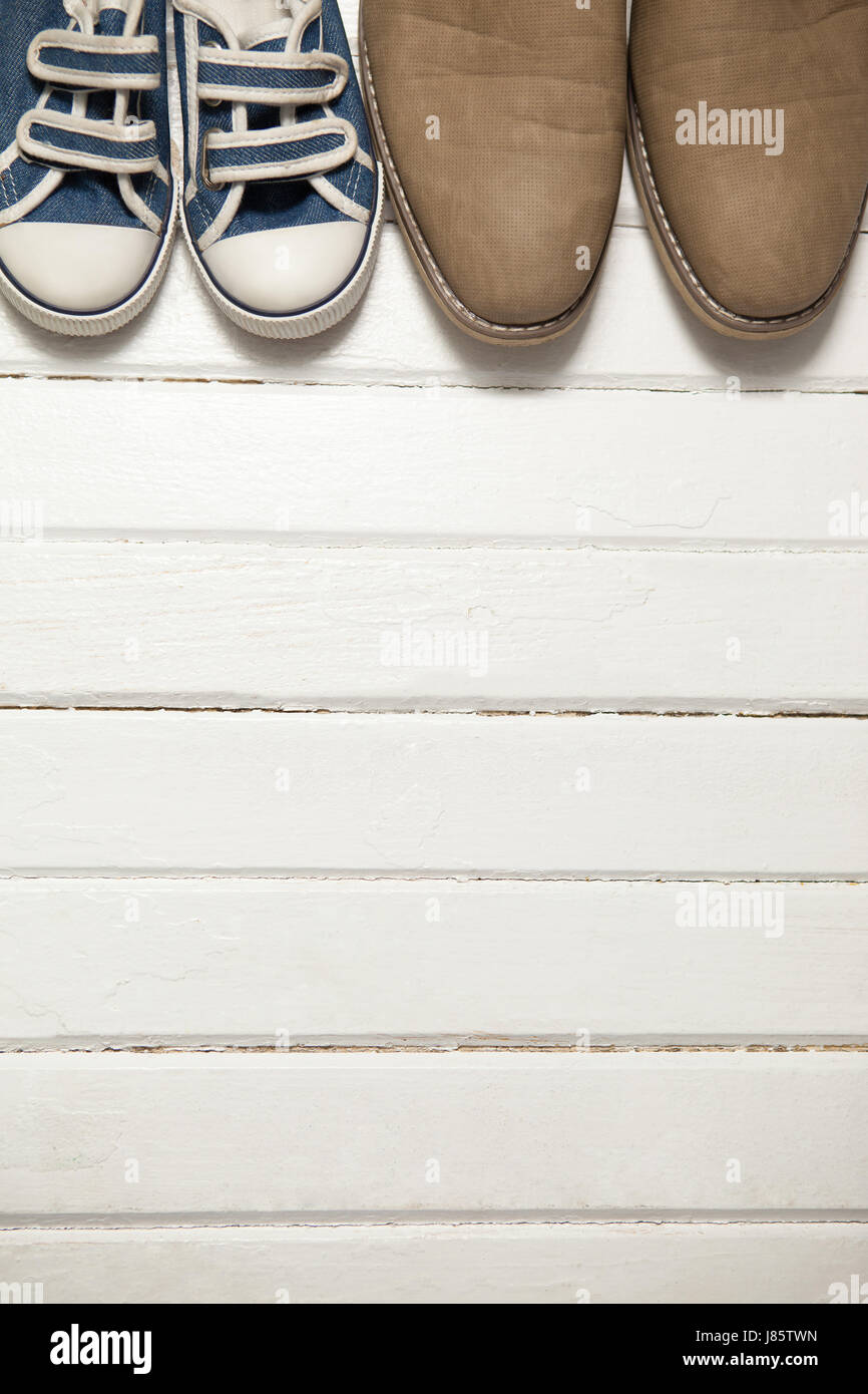 Shoes tied together hi-res stock photography and images - Alamy