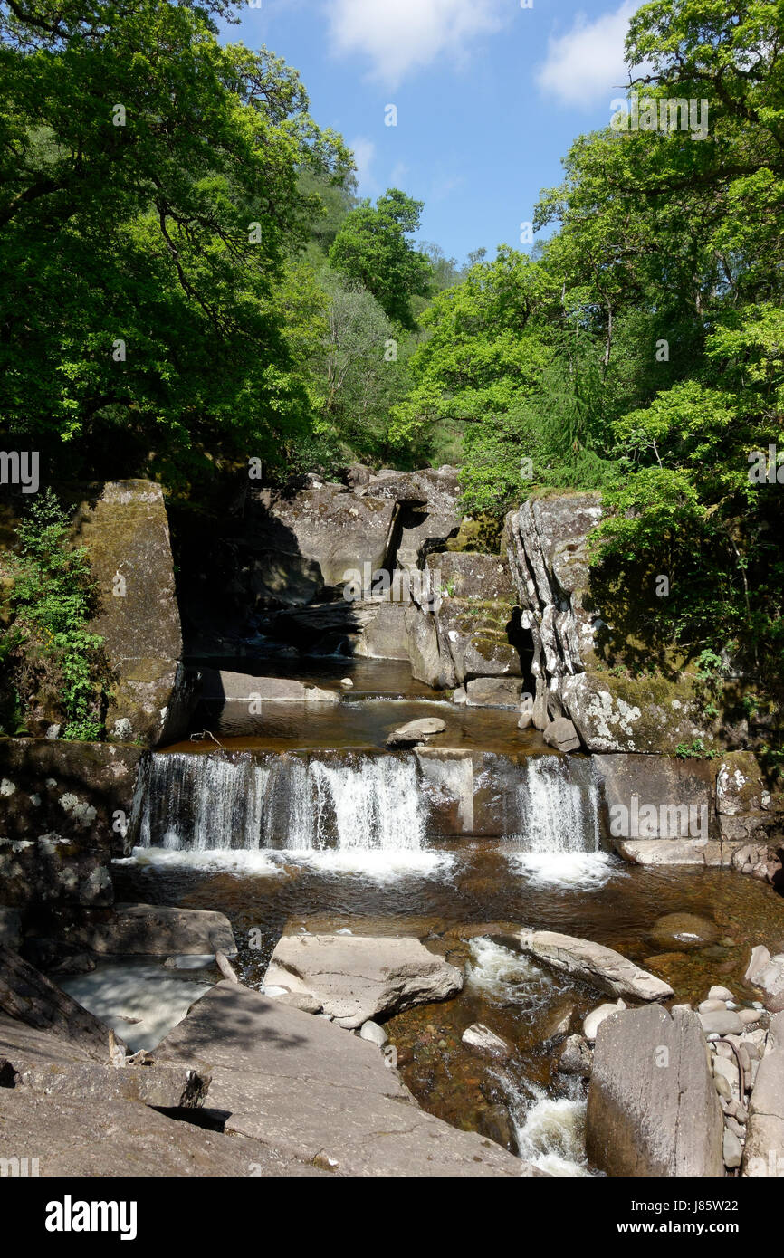 Bracklinn Falls Callander, Scotland Stock Photo - Alamy