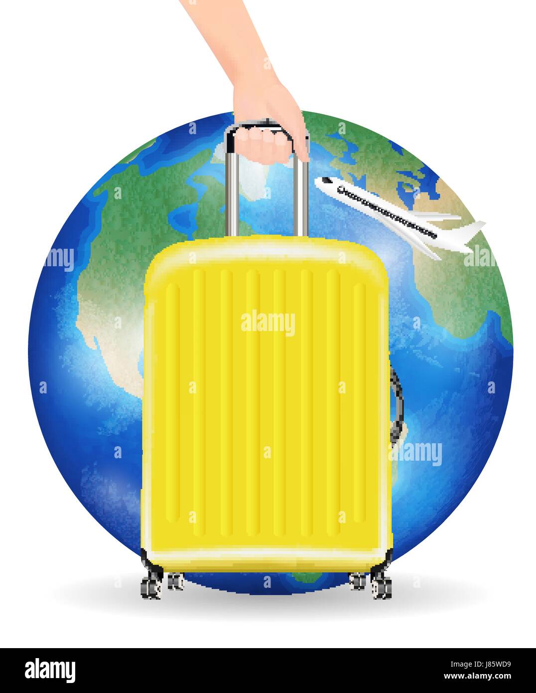 Wheeled around Stock Vector Images - Alamy