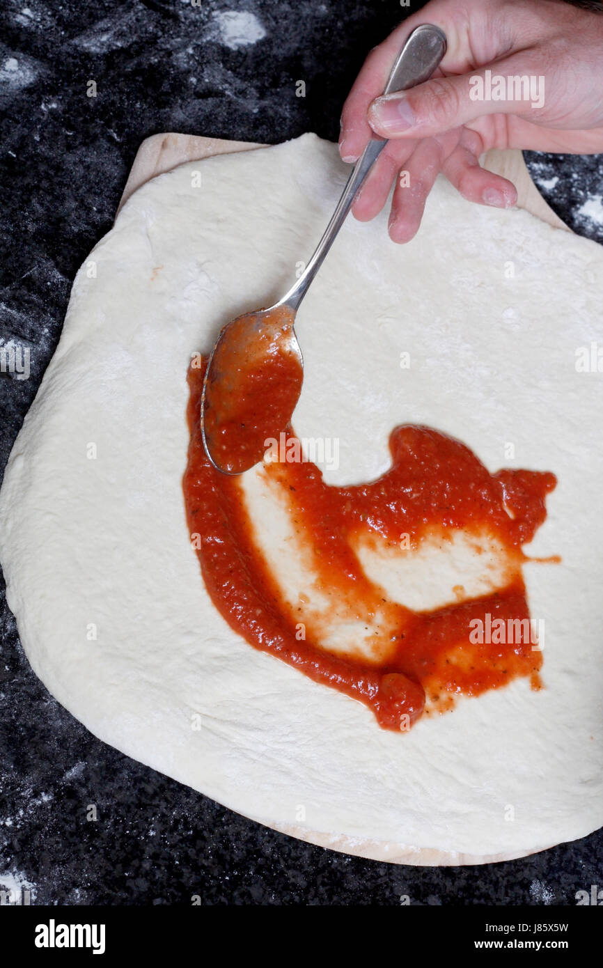 boil cooks boiling cooking out pizza tomato pizzeria preparing red ...