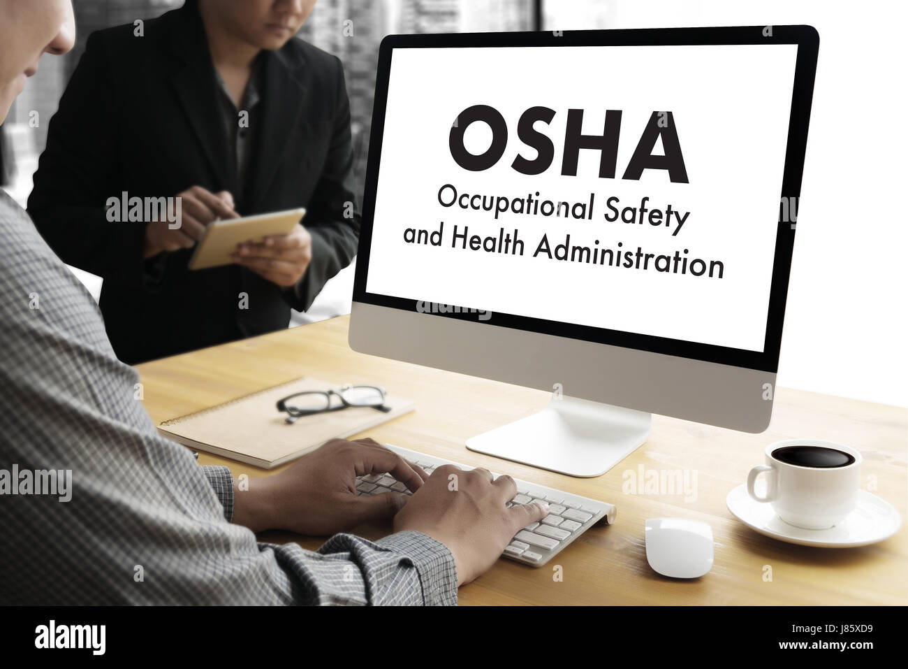 Occupational Safety and Health Administration OSHA Business team work ...
