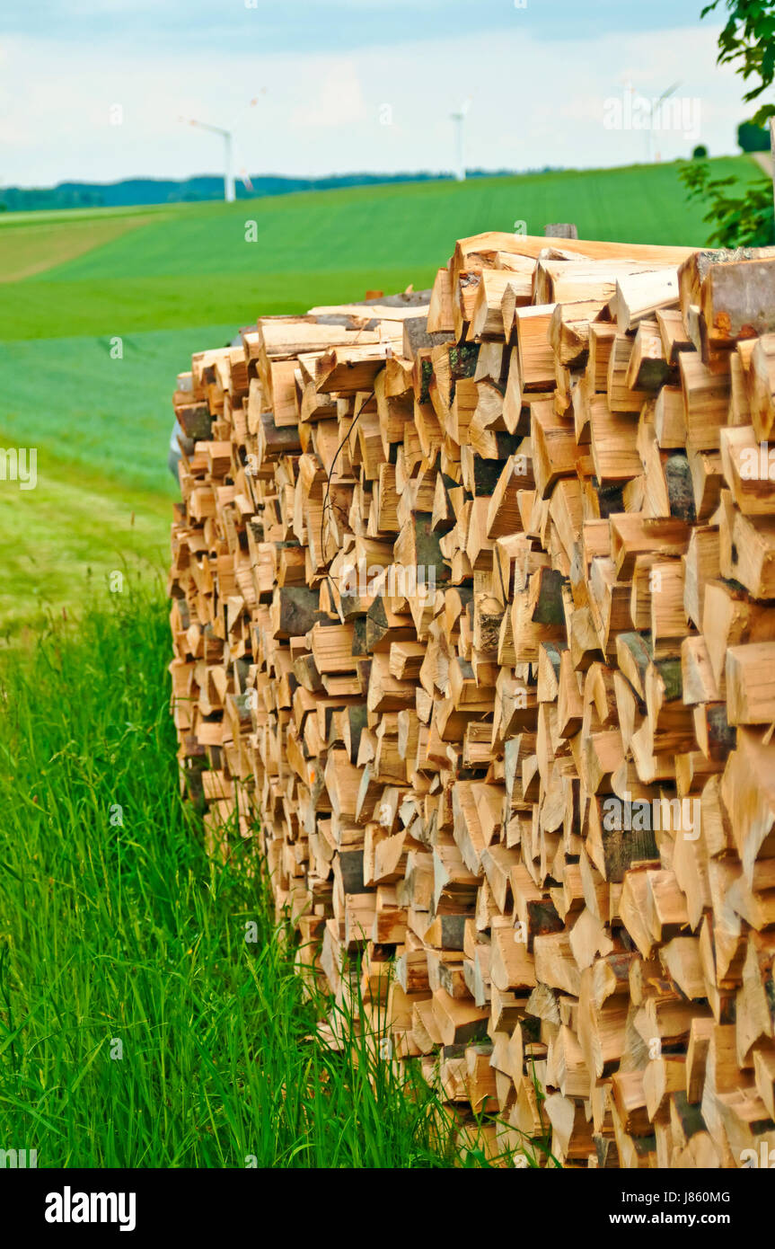 winter wood energy power electricity electric power fire heat firewood ...