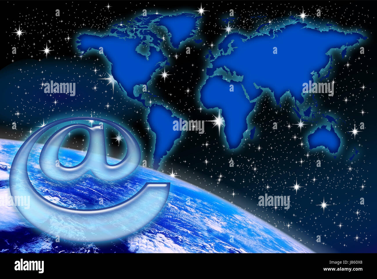space universe communication globe planet earth world internet www ...