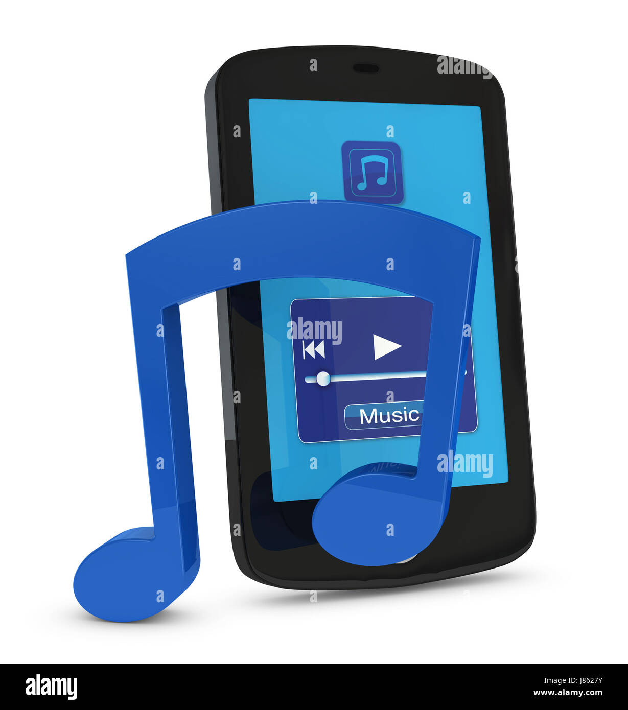 telephone phone blue cellphone mobile mobile phone object entertainment ...