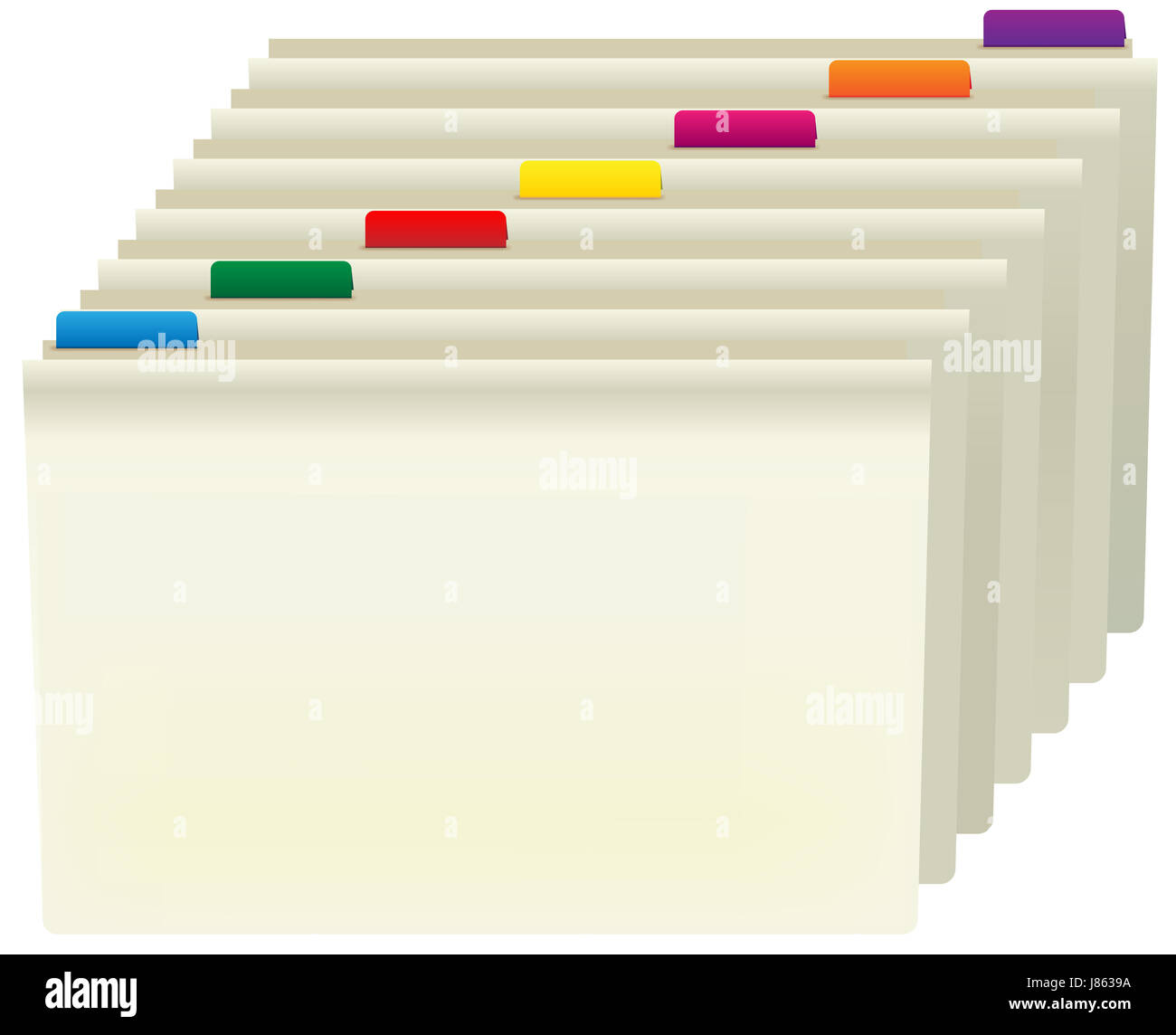 office isolated documents file icon stationary folder office isolated ...