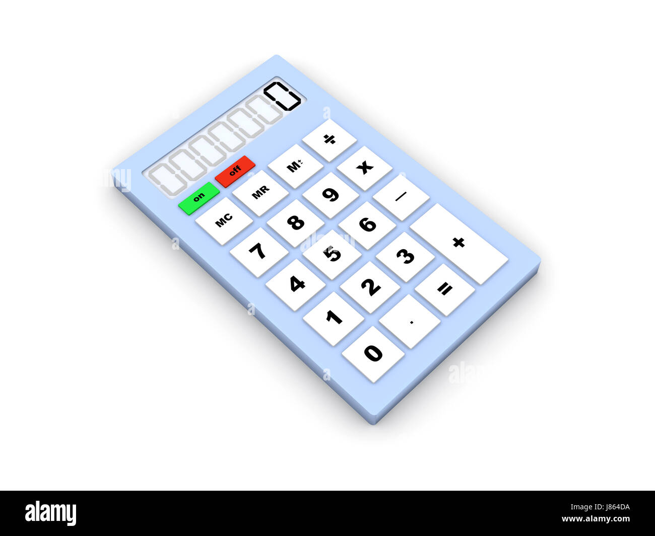 object education isolated graphic calculator science illustration ...