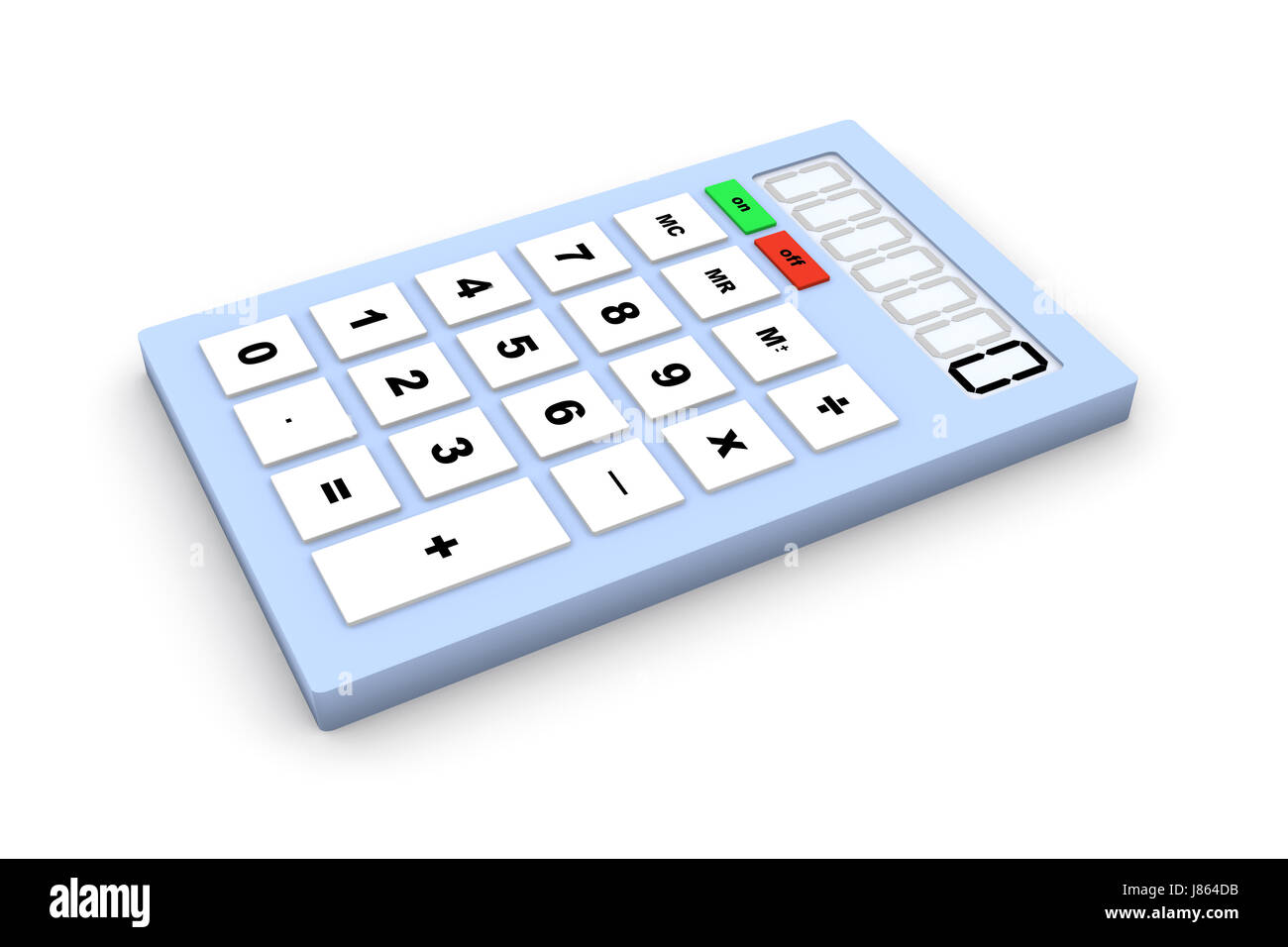 object education isolated graphic calculator science illustration ...