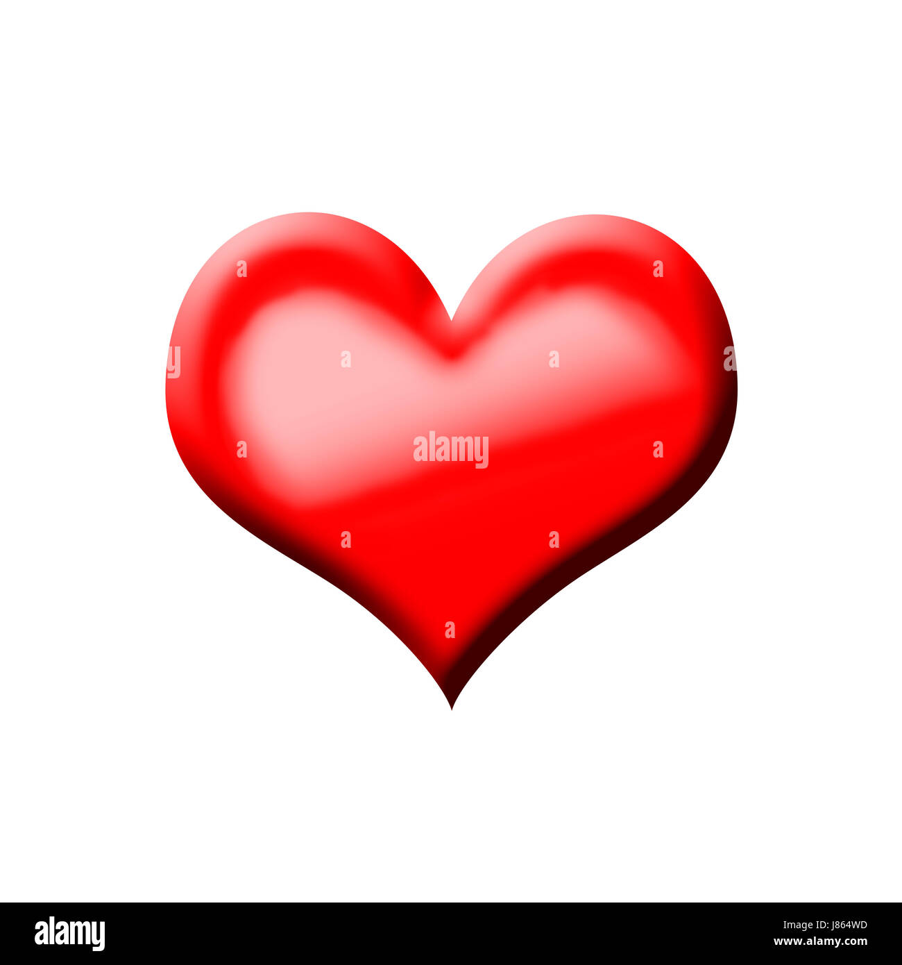 graphic illustration cordial love in love fell in love heart red ...
